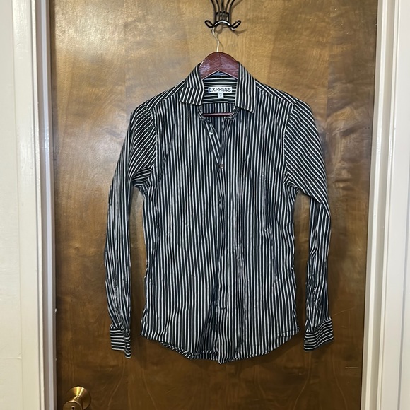 Express | Shirts | Mens Fitted Dress Shirt | Poshmark